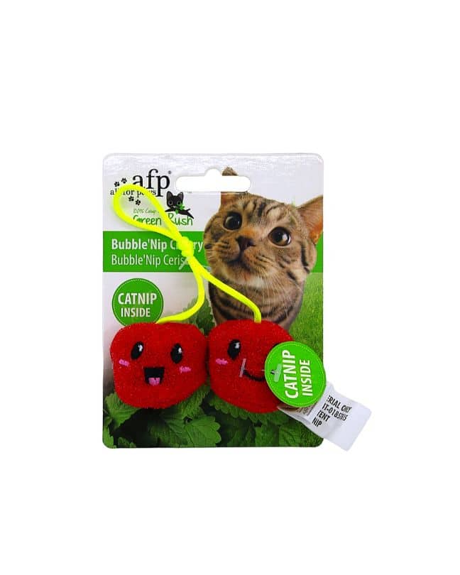 Cat Toy AFP – Bubble Nip Strawberry – Cleo Cat Café & Shop
