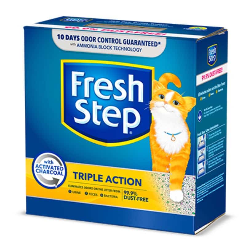 FRESH STEP – Arena Triple Accion 25LB – Cleo Cat Café & Shop